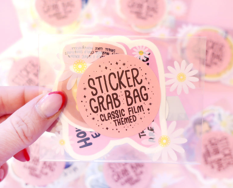 Mystery sticker blind bag (classic film themed) – kate gabrielle