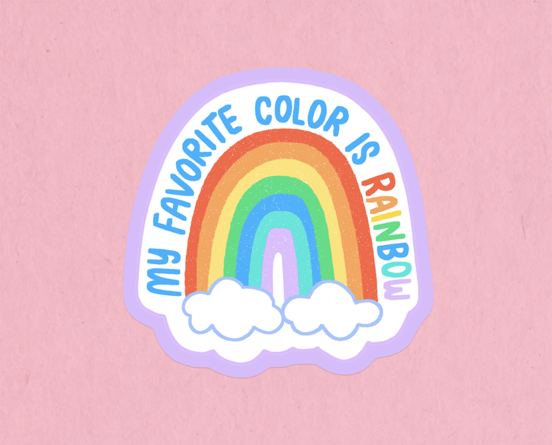 Favorite color sticker – kate gabrielle
