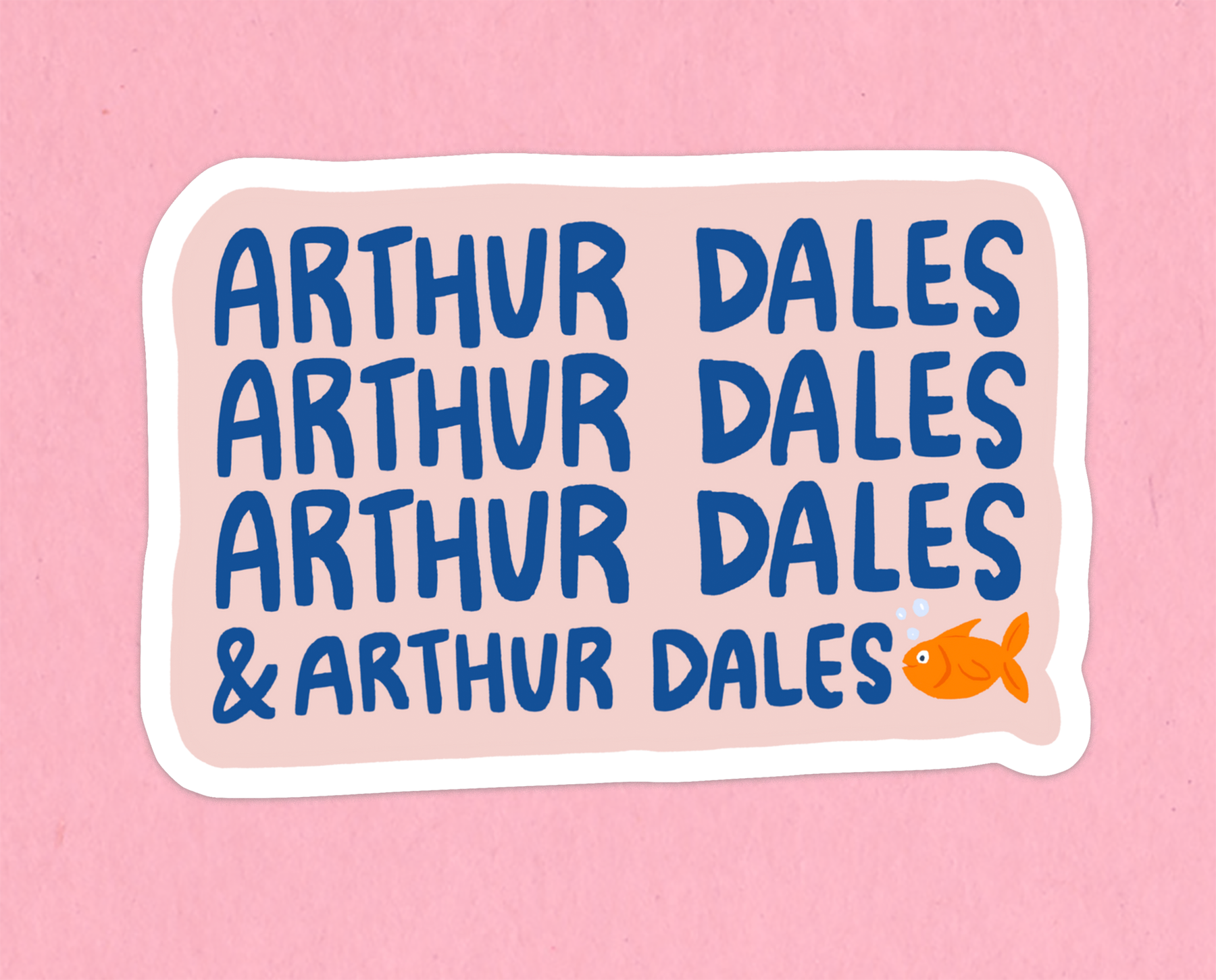 Arthur Dales sticker – kate gabrielle