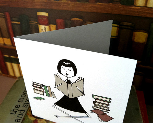 Printable bookworm note cards – kate gabrielle