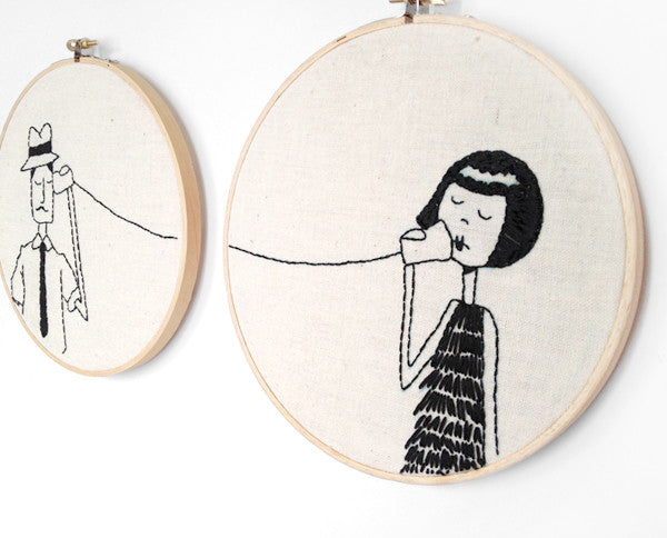 BFF Best Friend Embroidery Pattern – kate gabrielle