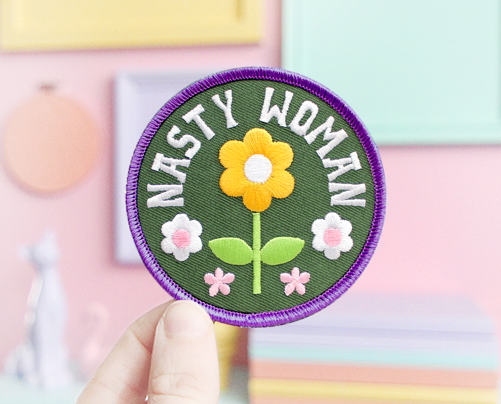 Nasty Woman patch – kate gabrielle