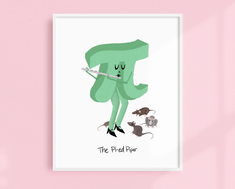 Pi-ed Piper art print by Kate Gabrielle – kate gabrielle